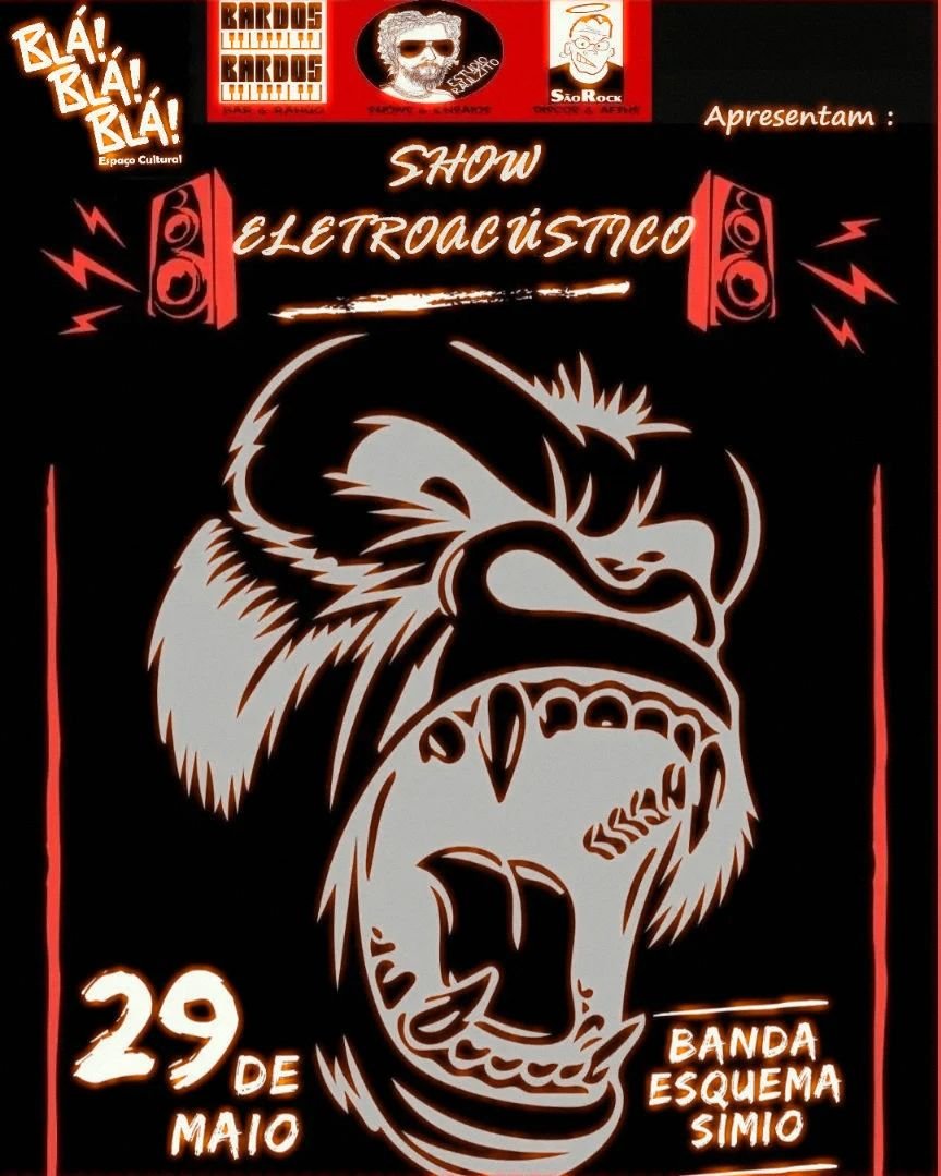 MÚSICA - Banda Esquema Símio no Blá! Blá! Blá! - Doris Pinheiro