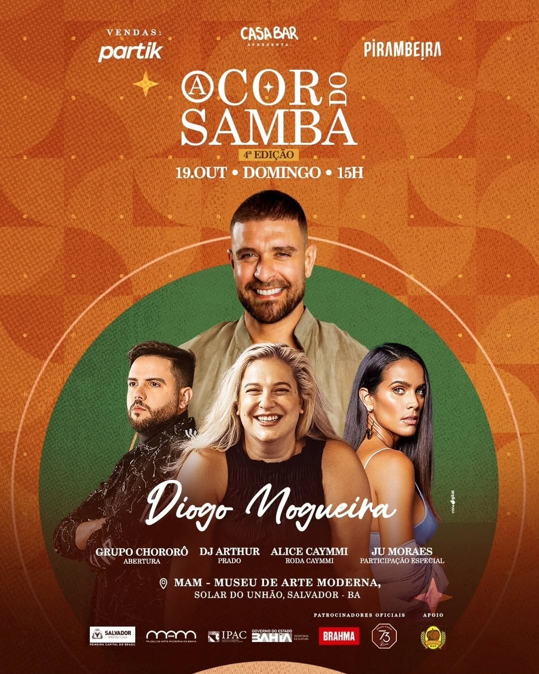 A Cor do Samba -Diogo Nogueira, Alice Caymmi, Ju Moraes, DJ Arthur ...