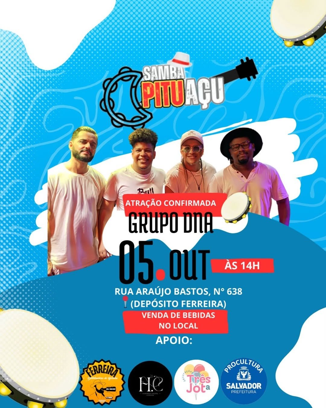 Samba Pituaçu – Grupo DNA - Doris Pinheiro