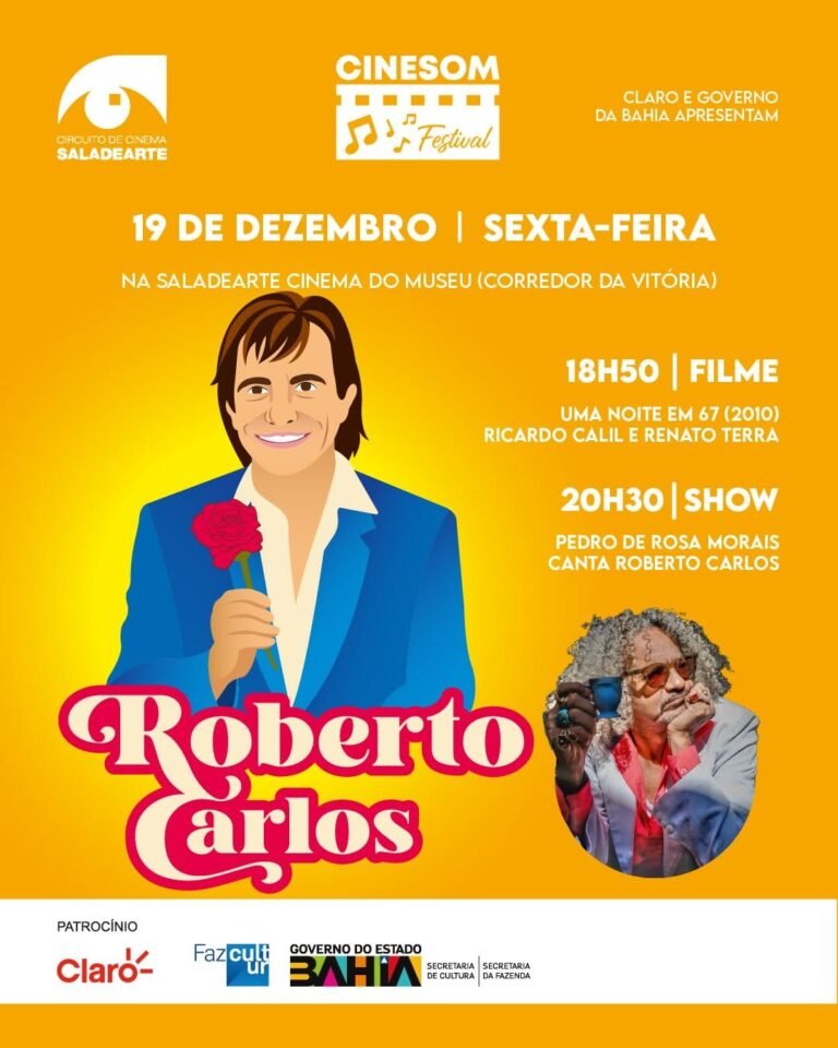 CineSom – Pedro de Rosa Morais canta Roberto Carlos - Doris Pinheiro